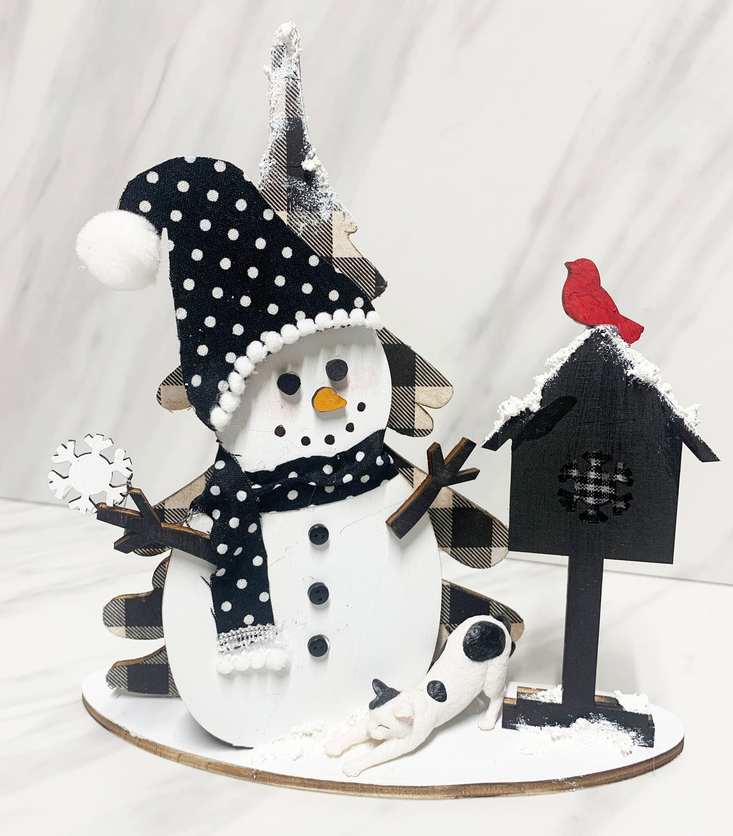 Snowman Winter Vignette Kit(s) – amandamade