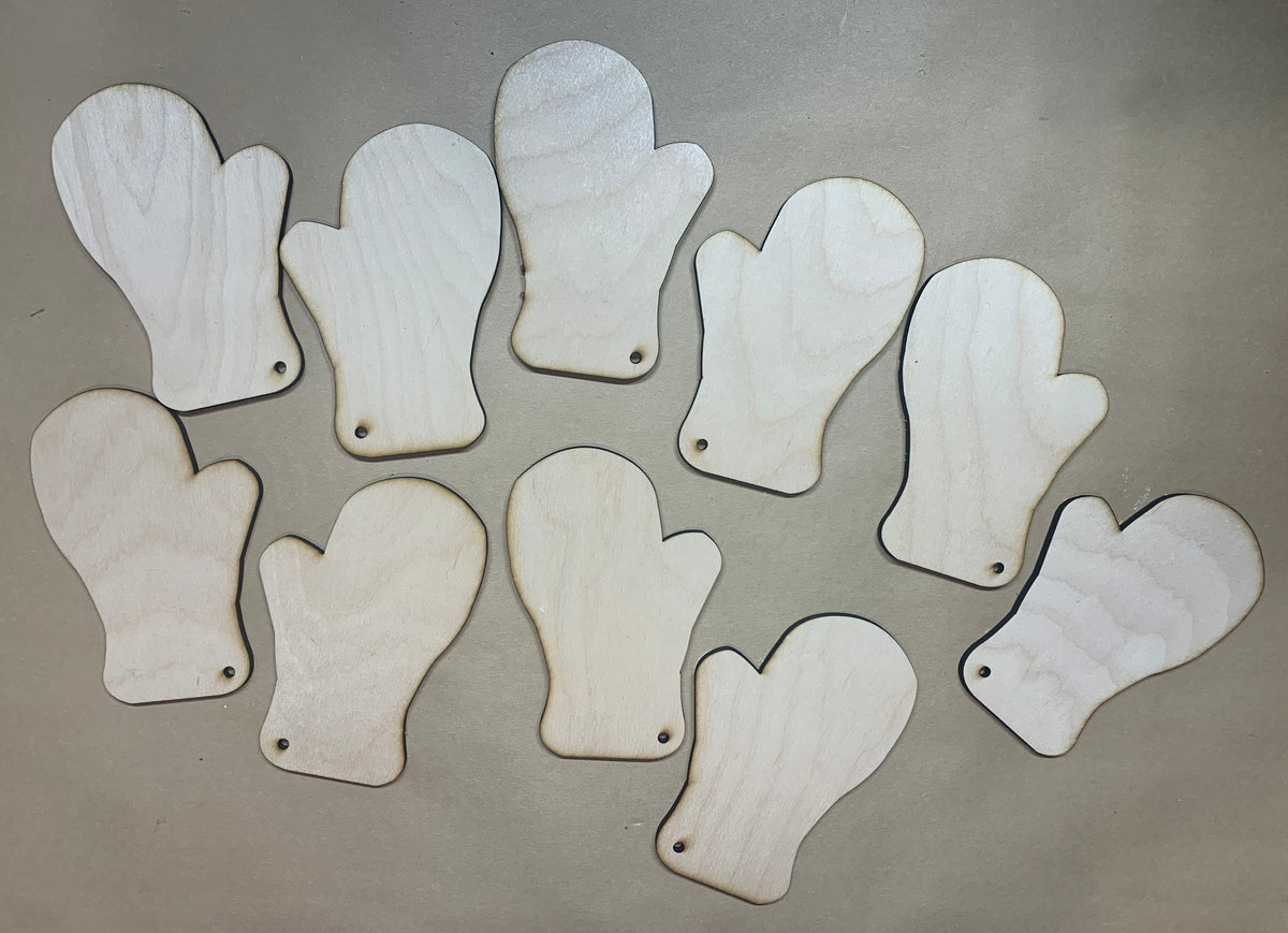 Wood Cut Mittens Kit – amandamade